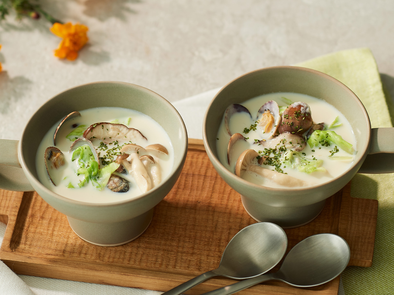 春キャベツときのこのクラムチャウダー | COLUMNS | est're（エストール）公式サイト|女性のためのセルフケアブランド